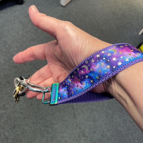 Zipper Keychain Wristlet / Money Holder / Cash Stash Wristlet / Wrist ...