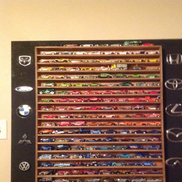 Custom Handmade Display Shelf for Hot Wheels and Other 1/64 +- Diecast ...