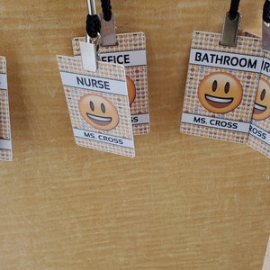 Succulent Terrarium Theme Classroom Hall Passes for Teachers | Etsy