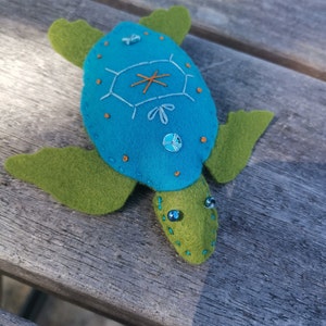 Coastal Creatures Sewing Pattern PDF for Felt Plush Beach Animals ...