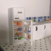 1:12 Scale Model Dollhouse Refridgerator Fridge - 1950s Kitchen - Free ...