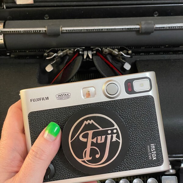 Fujifilm Instax Mini Evo Lens Cap With Vintage Fuji Logo by Fotofoundry ...