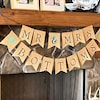 MR and MRS WEDDING Burlap Banner, Rustic Style Banner, Personalized ...