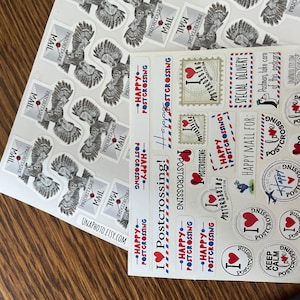 ID Flag Stickers for Postcrossing. Any Country Minimum Set of 20 - Etsy