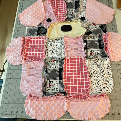 PDF Pattern for Puppy Shaped Rag Quilt-baby Quilt. - Etsy