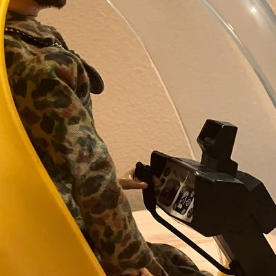 ATV Hand Rail GI Joe All Terrain 6 Wheel Vehicle Replica 3D Printed ...