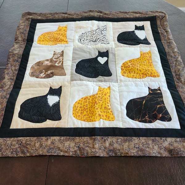 Christmas Trees Quilted Wall Hanging Etsy