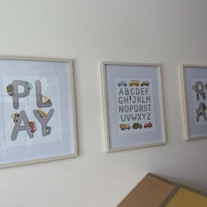 Space ABC Print, Solar System Printable Wall Art, Space Alphabet ...