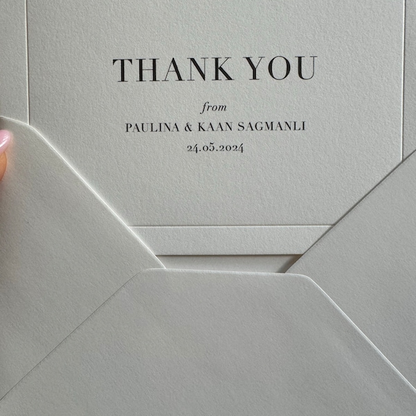 Digital and Letterpress Wedding Invitations, Blind Embossed Wedding ...