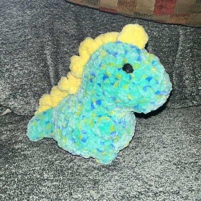 Tyrannosaurus Dinosaur No Sew Crochet Pattern Dinosaur Jurassic World ...