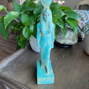 Unique Large Egyptian God Min Statue 9'' H Made in - Etsy