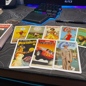 The Pulp Tarot Full Tarot Deck - Etsy