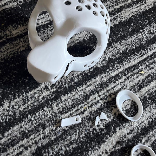 Wickerbeast 3D Printed Fursuit Head Base - Etsy