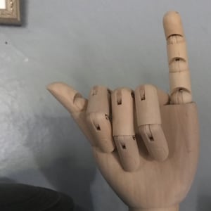 6 Inch Wooden Mannequin DISPLAY HAND SMALL Manikin New | Etsy