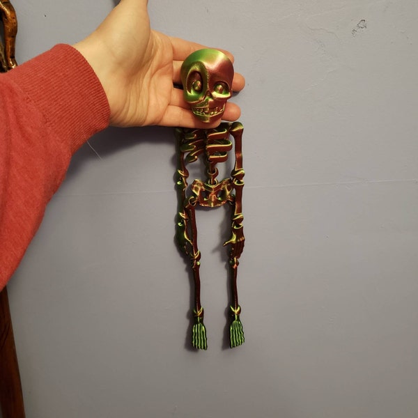 3D Printed Articulating Skeleton Flexible Sensory Toy Gadget Flexi ...