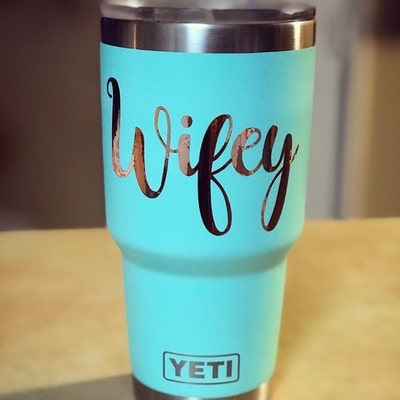 Name Decal Rose Gold Decal Chrome Decal Vinyl Name Decal - Etsy