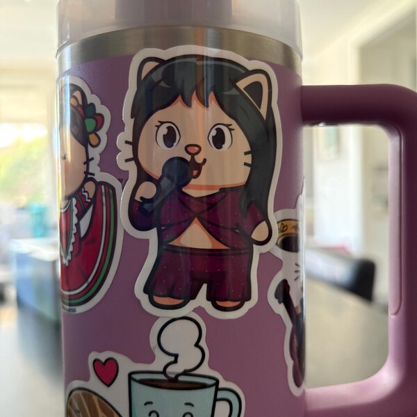 Doom Slayer Kitty / Cat Stickers / Vinyl / Journaling / Scrapbooking ...