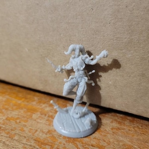 Elf Lancer Miniature 32mm Scale Tabletop Gaming Dnd Miniature Dungeons ...