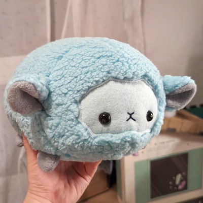 Plush Sewing Pattern PDF Sheep Roll Plush Stacking Loaf Plushie With ...