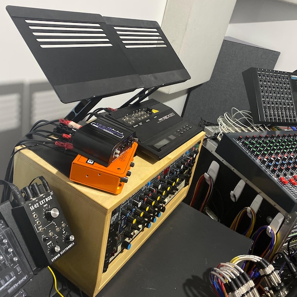 4U Studio Cabinet Recording Studio Desktop Equipment Rack Rackmount ...