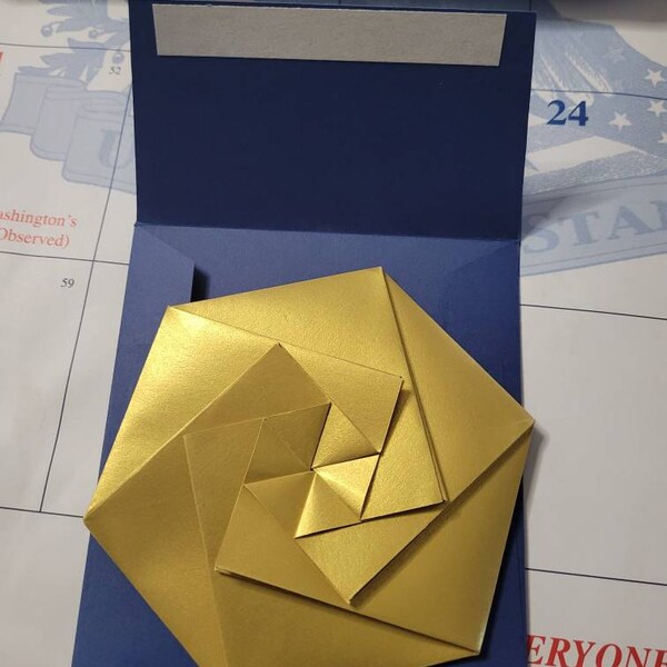 Origami Invitation | Wedding Invitation Sleeve and Envelope | Unique ...