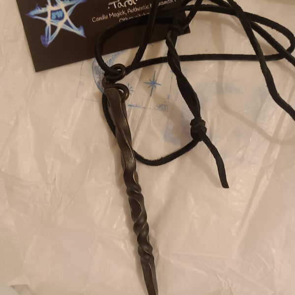 Necklace Hex Nail Candle Scribe Incantations Spell Witchcraft ...