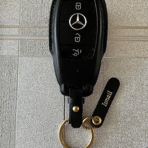 2023 2024 Mini Cooper S JCW Key Fob Cover, Leather Key Case for Keyless ...