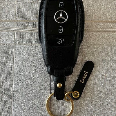 2023 2024 Mini Cooper S JCW Key Fob Cover, Leather Key Case for Keyless ...