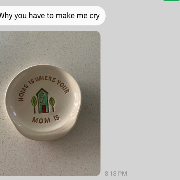 Home is Where Mom is | Ceramic Kitchen Spoon Rest | Personalized Spoon ...