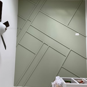 Dimensional Accent Wall Custom Design - Etsy