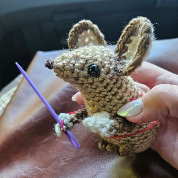 Small Mouse Crochet Pdf Pattern Mice Pattern Amigurumi Toy Easy Crochet ...