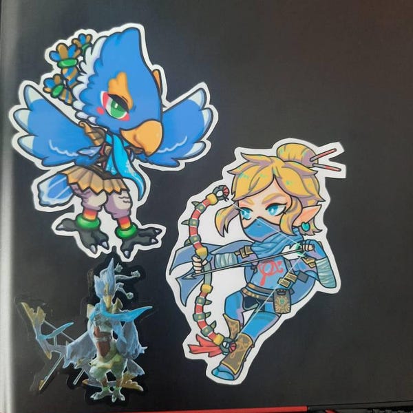 Chibi Revali Vinyl Sticker | Legend of Zelda Breath of the Wild Age of ...