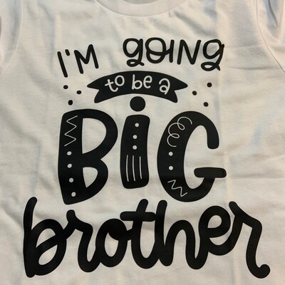 Big Brother Announcement I'm Going to Be a Big Brother - Etsy