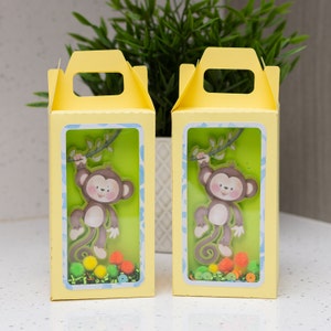 Template Milk Box Shaker, Milk Box Template SVG. Shaker Favor Box ...