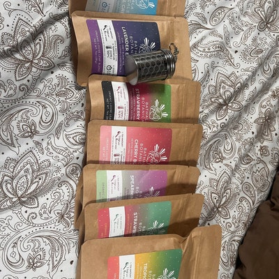 Loose Leaf Flavorful Tea Flight Sampler Pack Bathala Botanicals Choose ...
