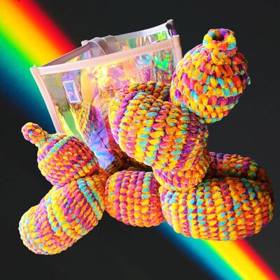 Balloon Dog Crochet Pattern Instant Download Beginner Friendly Balloon ...