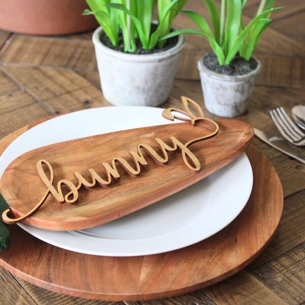 Easter Plate Words Laser Cut File, Digital Download File, SVG PNG JPG ...