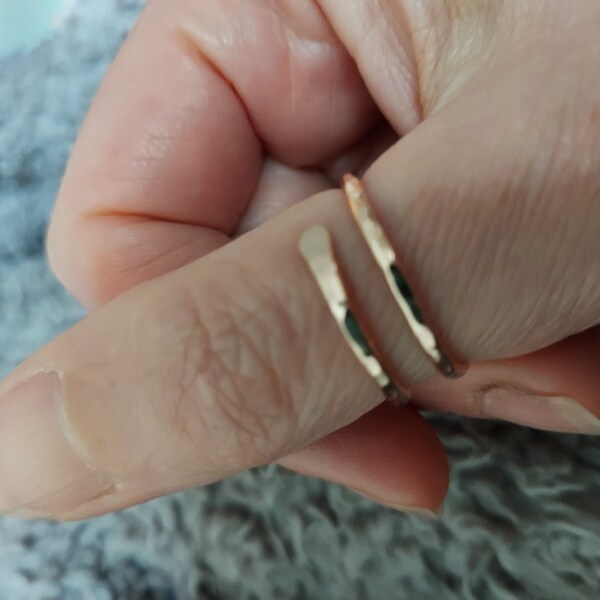 Gold Wave Ring ~ 9ct Gold Wave Ring ~ Surfer Girl Ring ~ Ring for ...