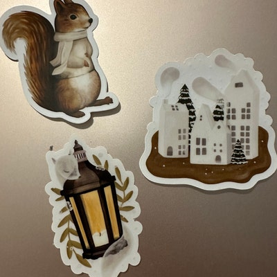 Wishing Well Sticker Overgrown Vinyl, Clear, Matte Cottagecore English ...