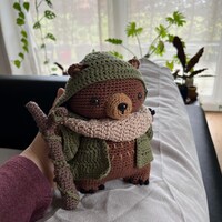 Druid and Beekeeper Bear 2in1 PDF Crochet Amigurumi Pattern Plushie ...