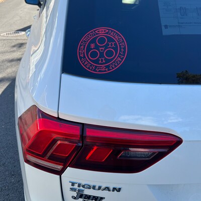 FF7 Meteor Car Decal Cloud Sephiroth Final Fantasy 7 Car - Etsy