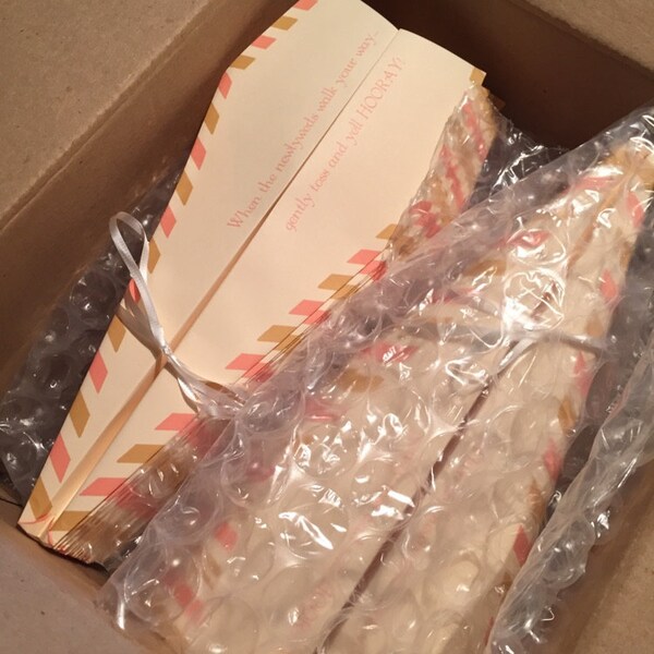 60 Custom Color Pre-folded Paper Airplanes to Throw at Your Wedding ...