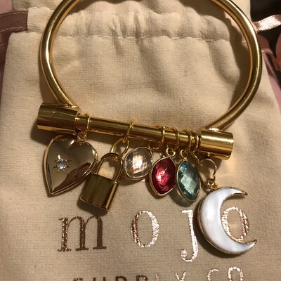 As Seen COSMOPOLITAN Gold Padlock Pendant Gold Plated Stainless Steel ...