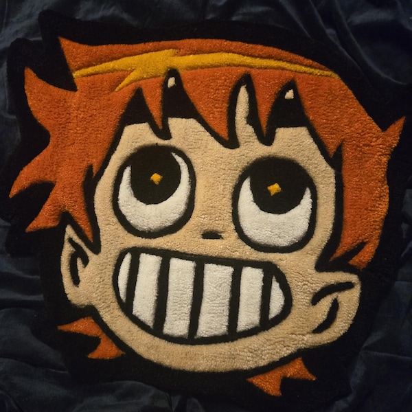 Radiohead Modified Bear Tufted Rug - Custom Tufted Rug, Handmade Rug ...