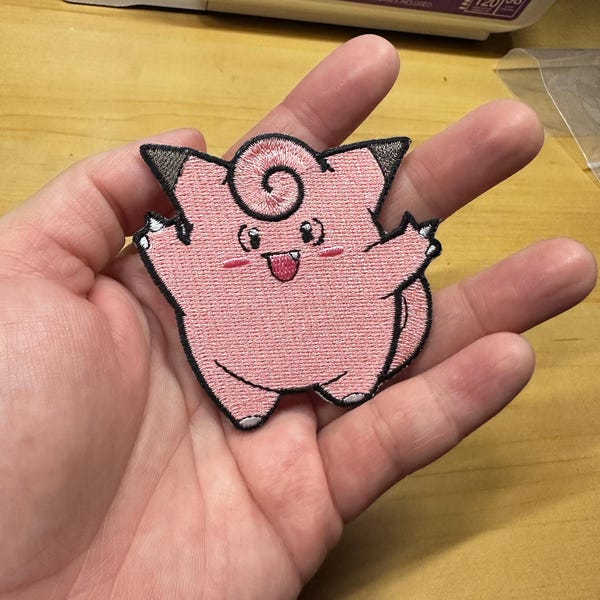 Gengar Patch Pokemon Iron on Patch Sew on Patch Anime Cartoon Patch Bag ...