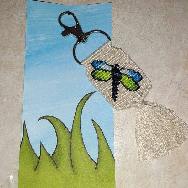 Cute Handmade Red, Orange, and Blue Lattice Chevron Bookmark or ...