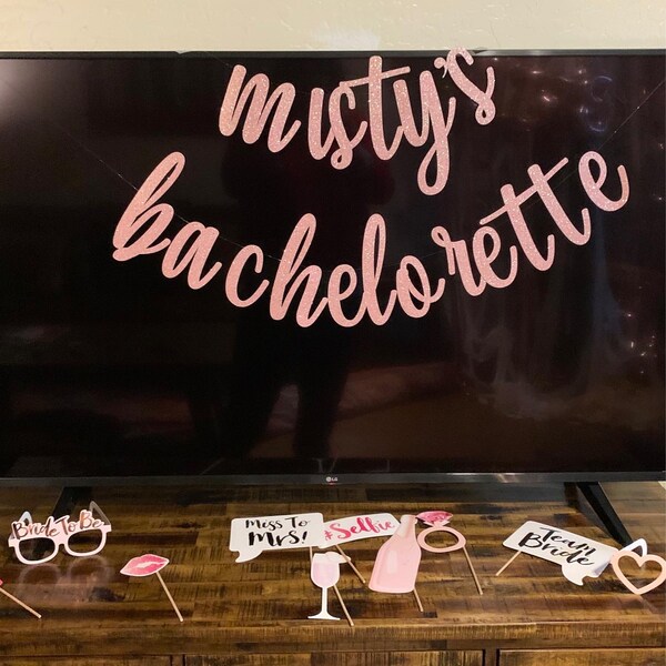 Bachelorette Banner, Bachelorette Party Banner, Custom Bachelorette ...
