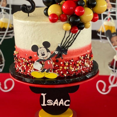 Mickey Mouse Cake Stand Mickey Cake Smash Cake Cake Pop Stand - Etsy