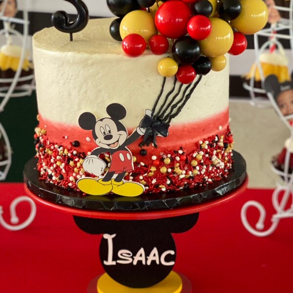 Mickey Mouse Cake Stand Mickey Cake Smash Cake Cake Pop Stand - Etsy