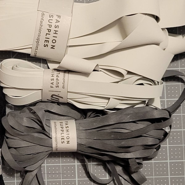 Plastic Boning 3yds 10yds 3 Widths Flat Plastic Boning Synthetic ...